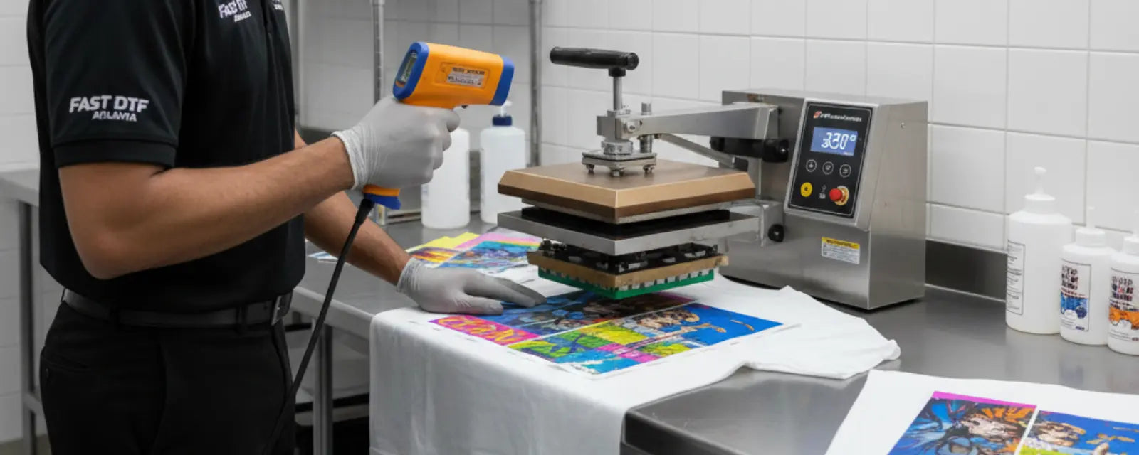 Heat Press Temperature Chart: Official Guide for DTF Bond